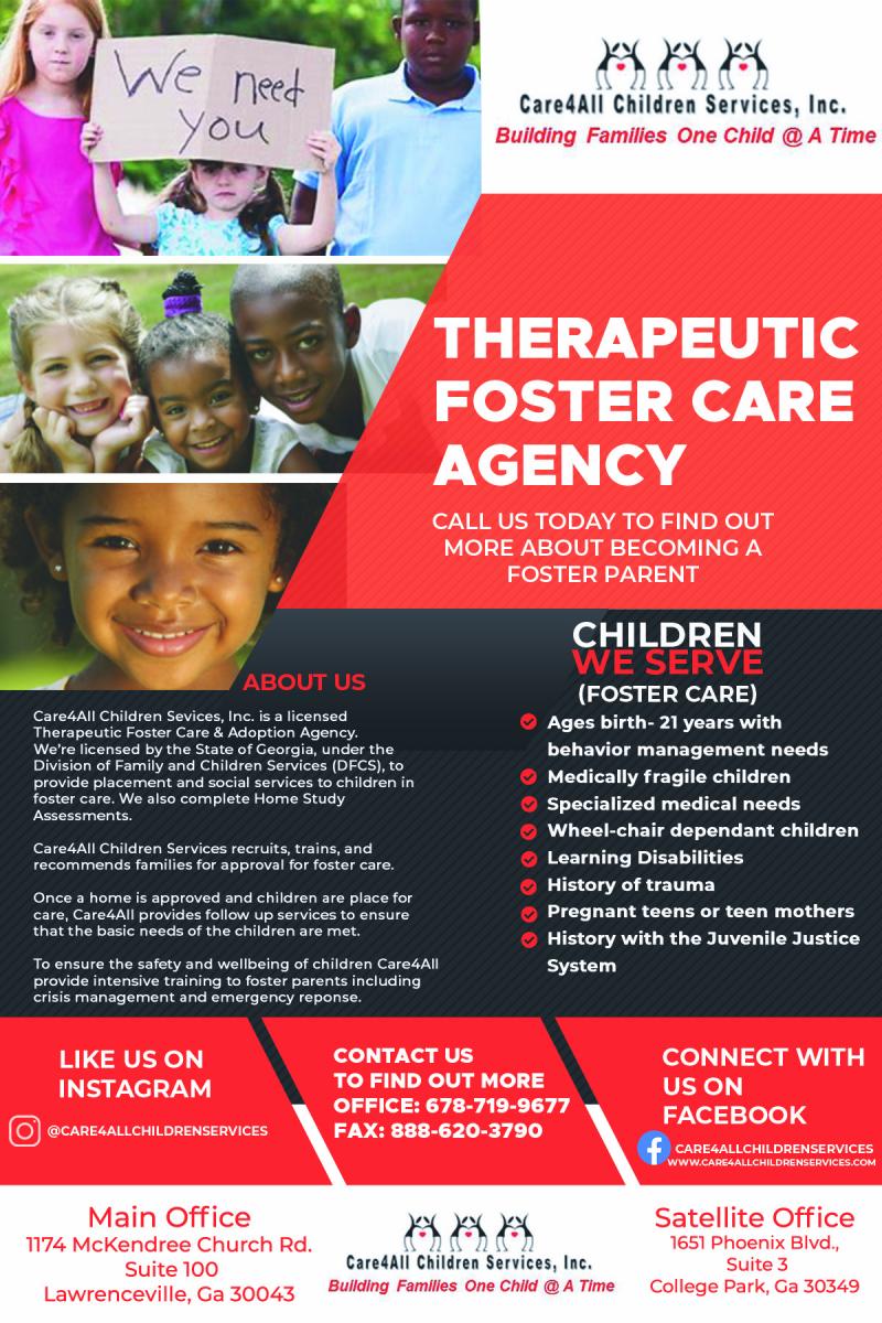 Care4All Children Services - Lawrenceville - GA - United States ...