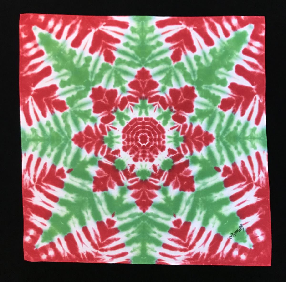 XL Watermelon Holiday Mandala Centerpiece/Hanging/Bandana - Eventeny
