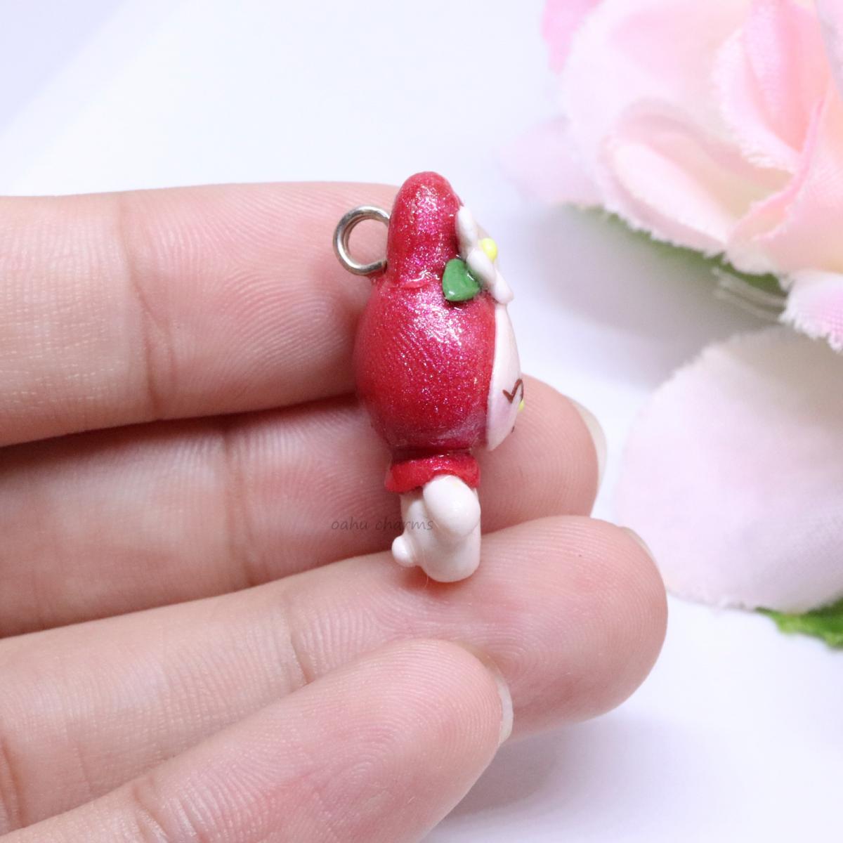 My Melody Polymer Clay Charm - Eventeny