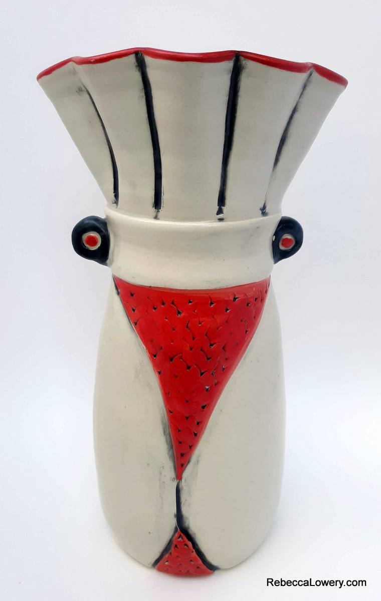 Vanilla Clam Shell Vase - Eventeny