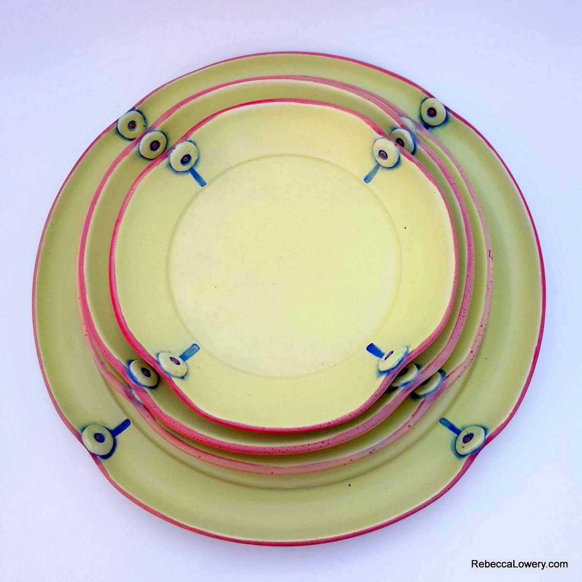 6" Yellow Plates - Eventeny