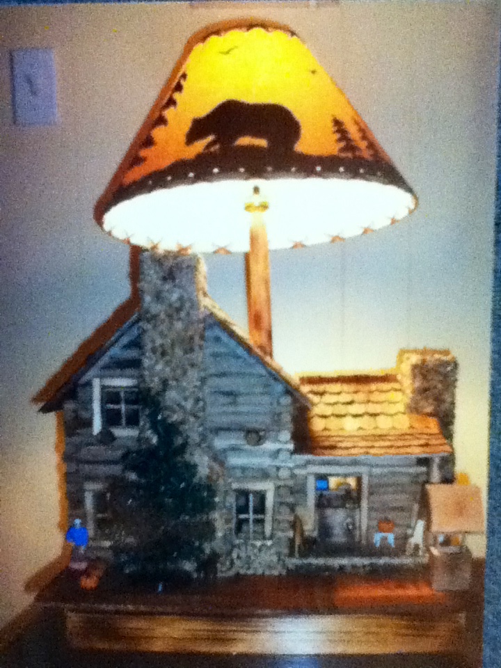 Bills log cabin lamps - Townsend Fall Heritage and Bluegrass Festival ...