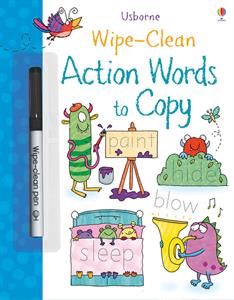 Wipe-Clean Action Words to Copy - Eventeny