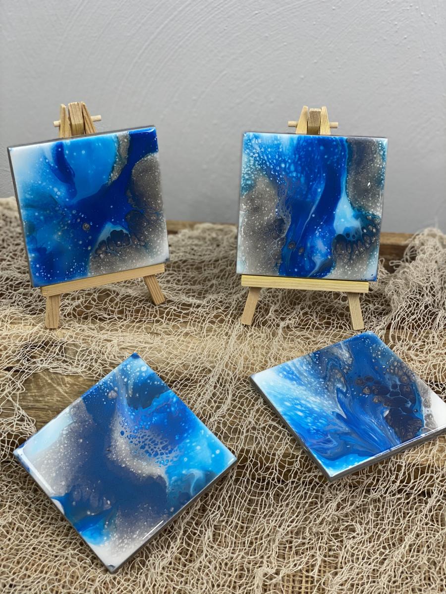 Hand Painted Coaster Set - Eventeny