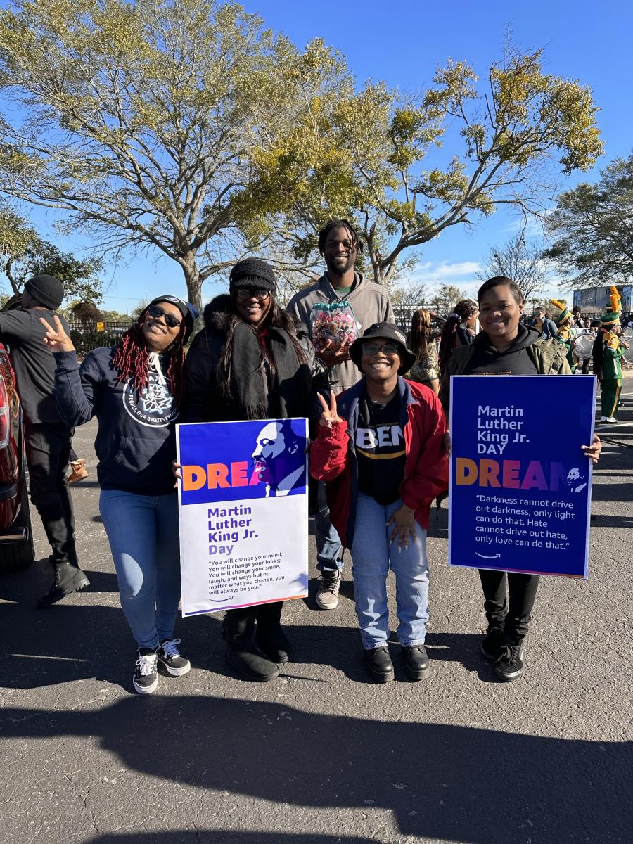 Black Employee Network-Amazon - Black History Parade Participants ...