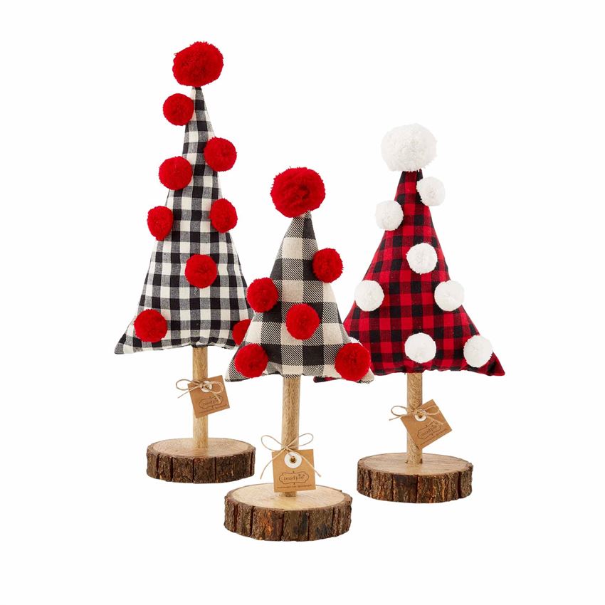 Buffalo Check Fabric Trees Eventeny