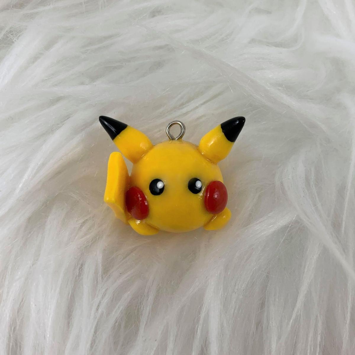 Polymer Clay Pokemon Baby Pikachu Starter Pokemon Charm - Eventeny