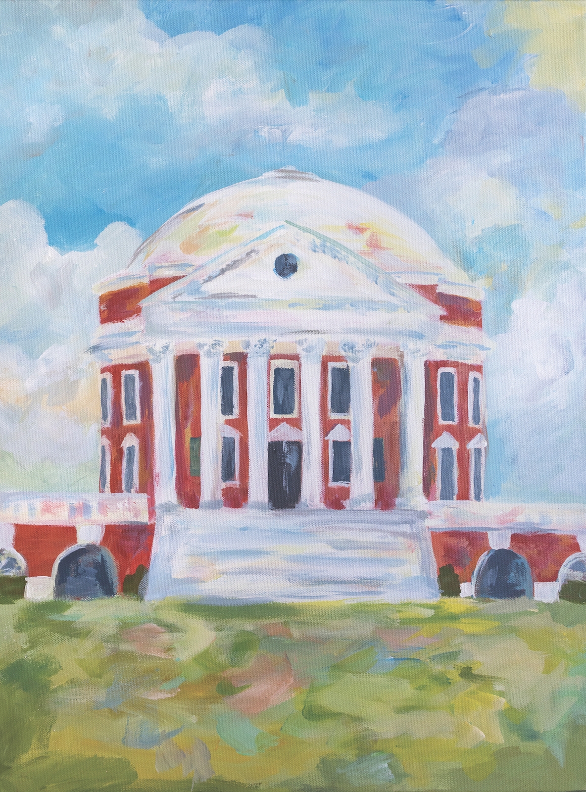 Abstract Rotunda Painting | 18x24" - Eventeny