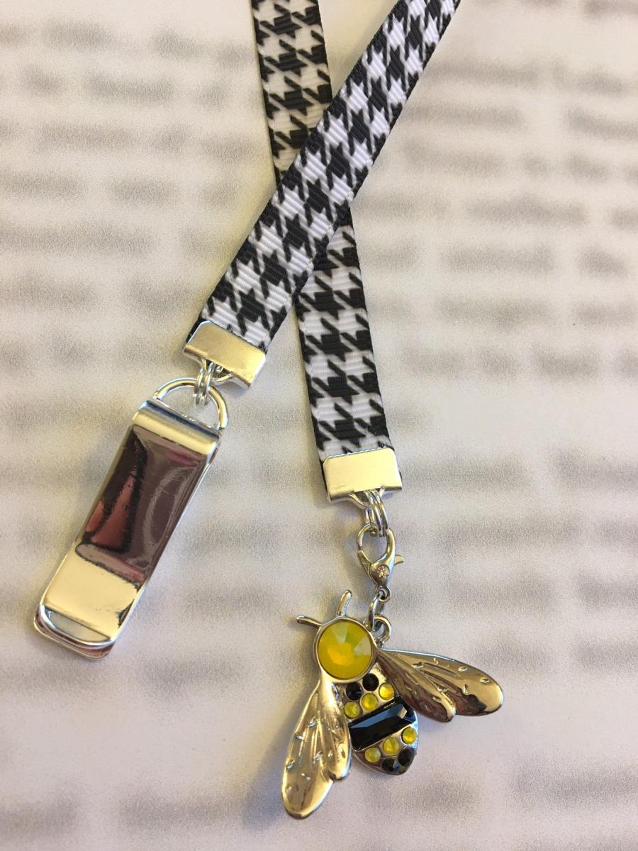 Bee Bookmark / Swarovski Bookmark / Cute Bookmark / Unique Gift ...