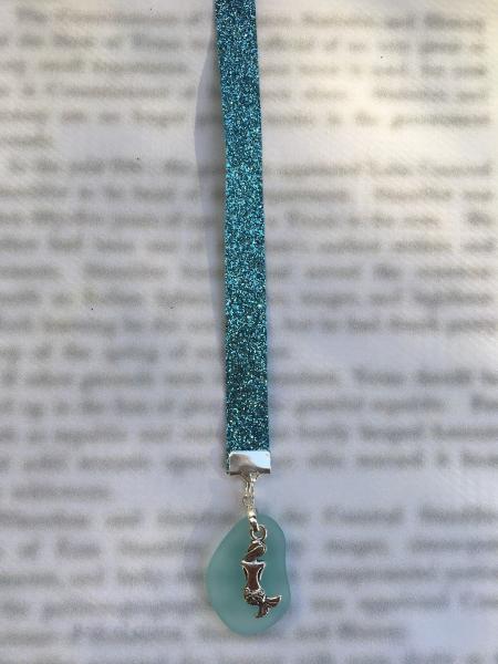 Mermaid bookmark, Sea Glass bookmark, Little Mermaid, Beach Bookmark ...