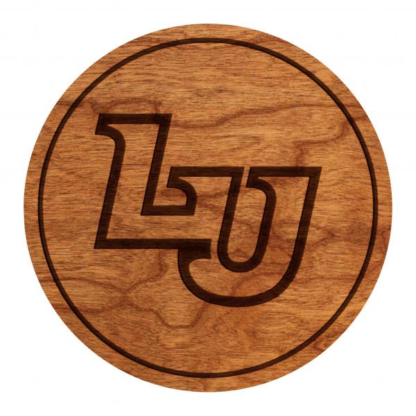 Liberty University Eagle Coaster "LU" Block Letters - Eventeny
