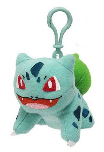 Pokemon 3'' Bulbasaur Plush Bag Clip Key Chain - Eventeny