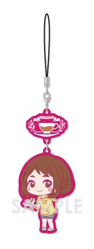 My Hero Academia Uraraka Ochako Tea Party Ver. Chara Yura Rubber Phone ...