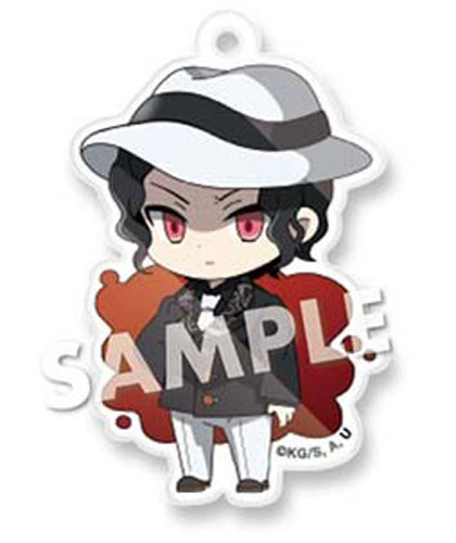 Demon Slayer Kibutsuji Muzan Decotto Acrylic Ball Chain Key Chain Vol. 2 - Eventeny