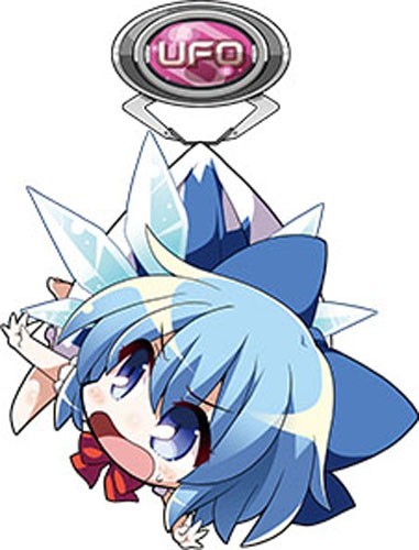 Touhou Project Cirno UFO Catcher Acrylic Key chain - Eventeny