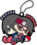 Naruto Sasuke Special Sasuke and Sarada Rubber Key Chain - Eventeny