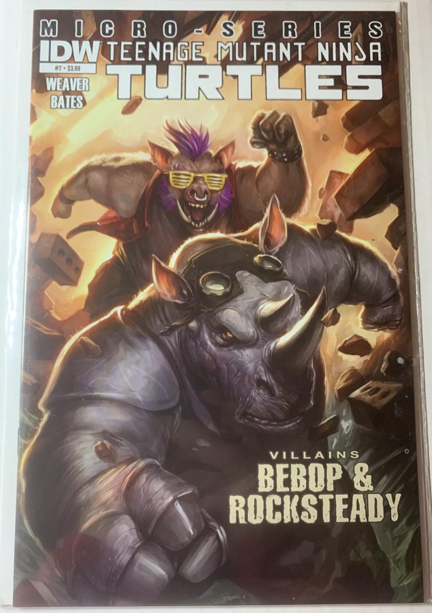 Teenage Mutant Ninja Turtles: Micro-Series #7 Villains Bebop ...