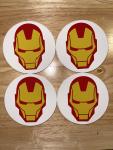 Set of Iron Man Ceramic Coasters - Eventeny