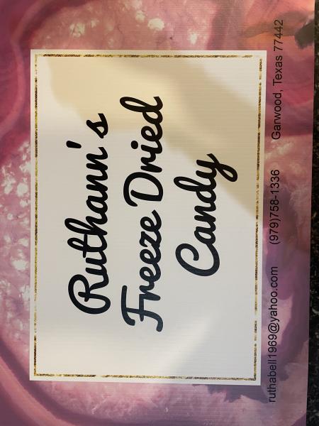 Ruth Ann’s freeze dried candy - Garwood - Texas - United States - Ruth ...