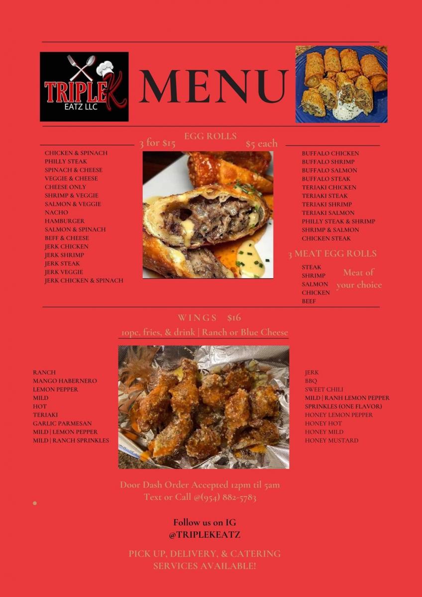 TRIPLE K EATZ LLC - Atlanta - Georgia - United States - Embry - Eventeny