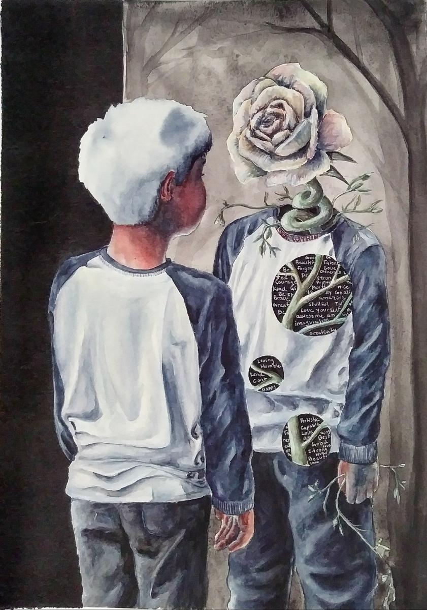 A Tainted Rose - print - Eventeny