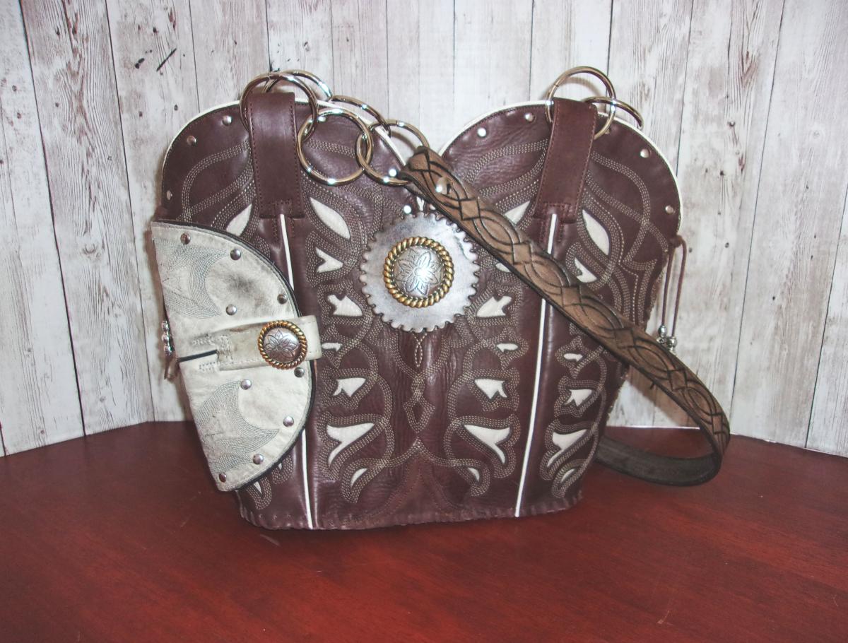 Hand-Crafted Conceal Carry Purse - Cowboy Boot Purse CB60 - Eventeny