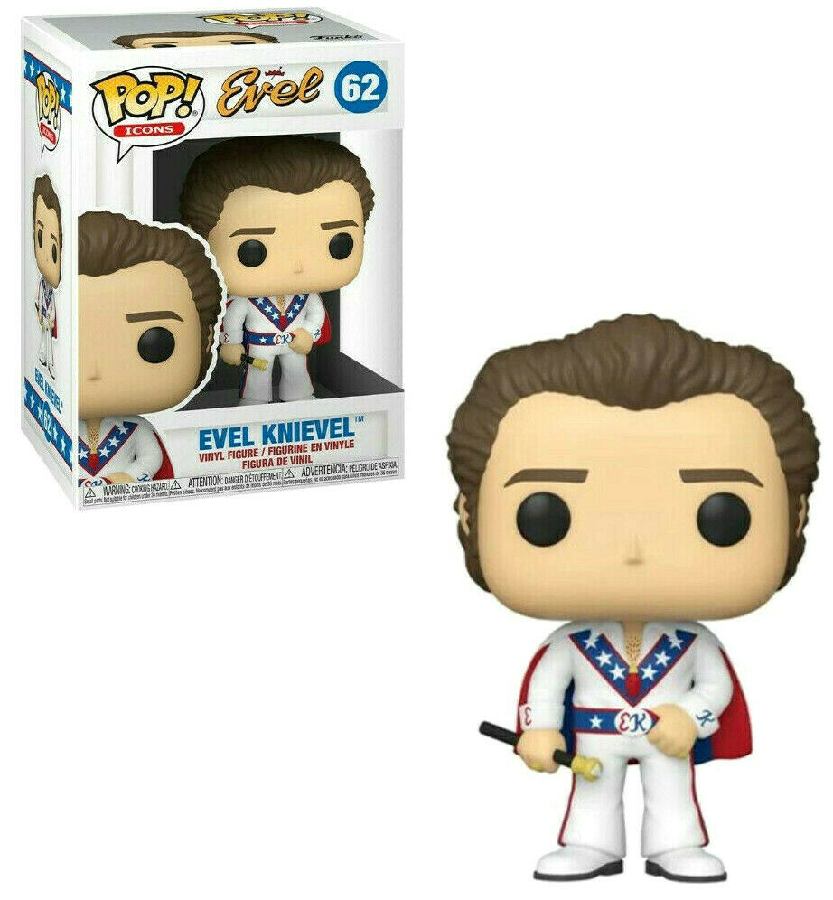 Funko Pop! Icons: Evel Knievel with Cape - Eventeny