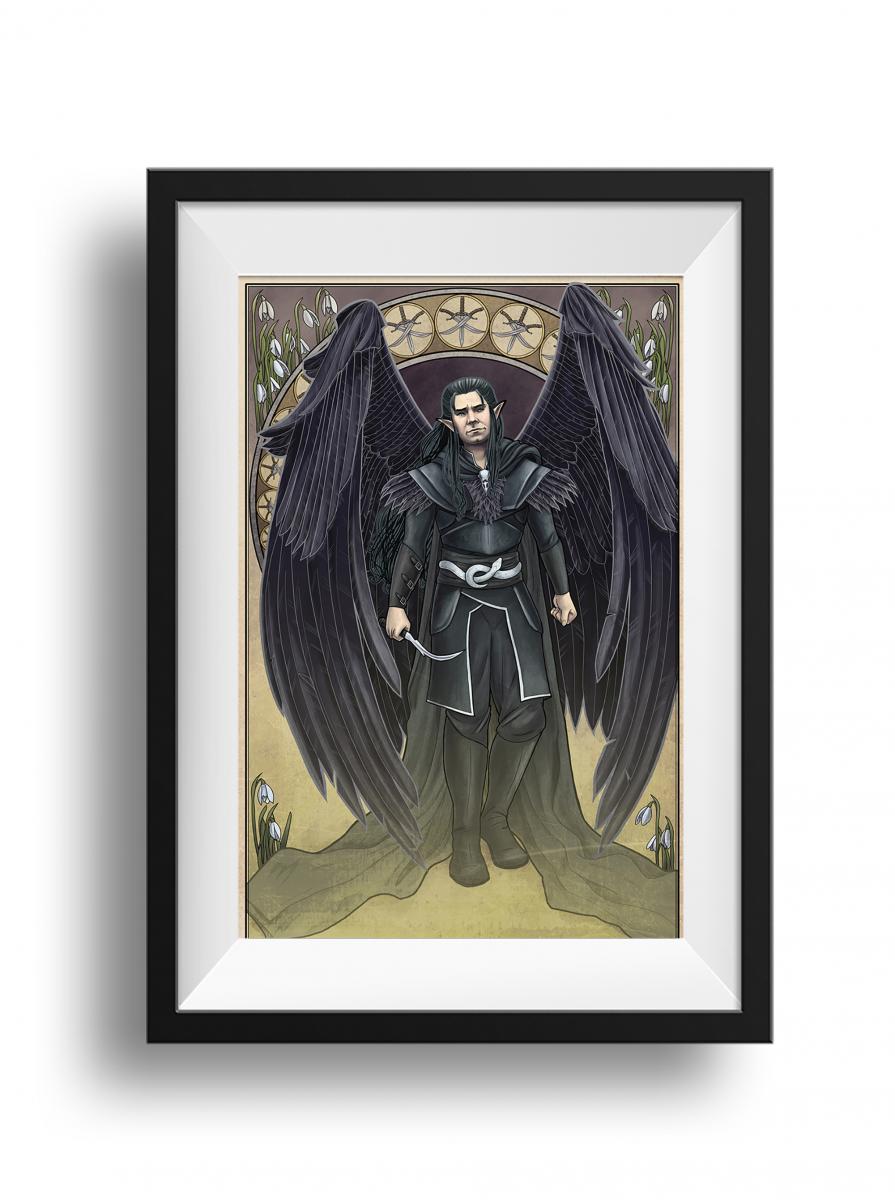 Critical Role - And I Walk Away - Vax’ildan Print - Eventeny