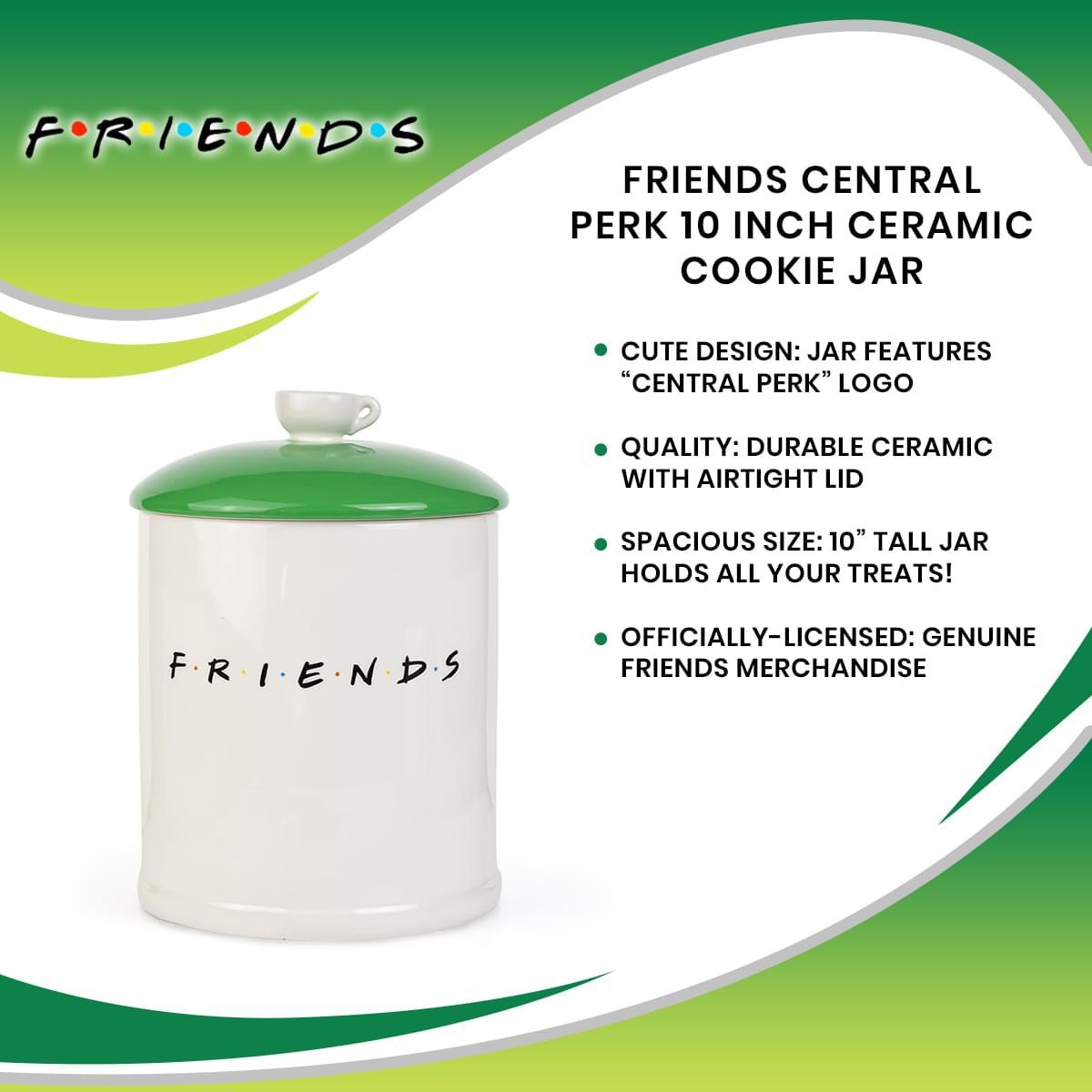 Friends Central Perk 10 Inch Ceramic Cookie Jar - Eventeny
