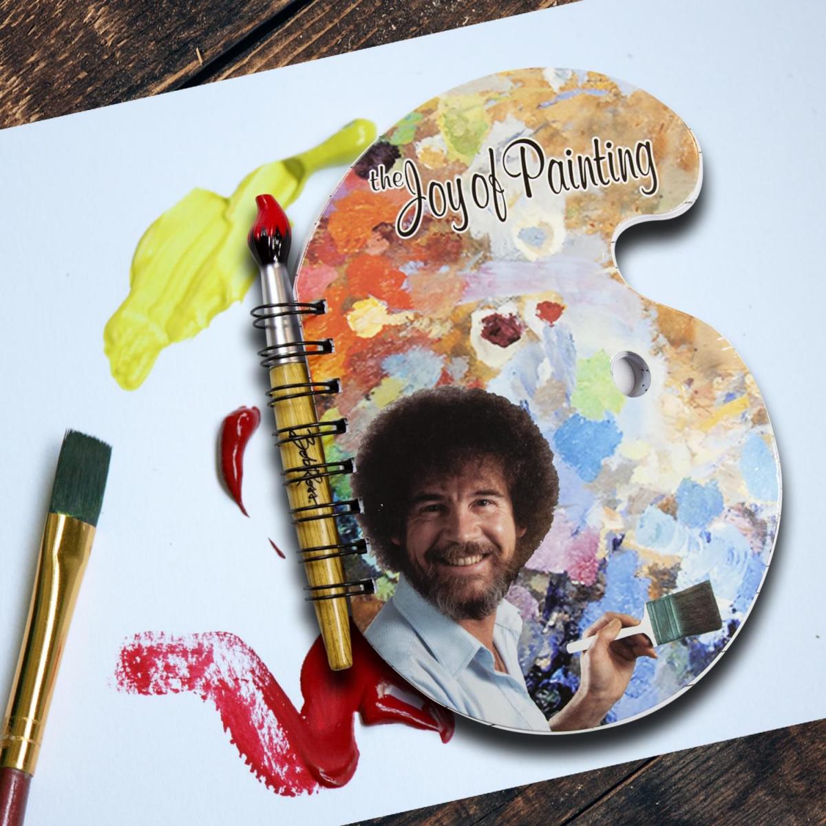 Bob Ross Paint Palette Journal & Brush Pen - Eventeny