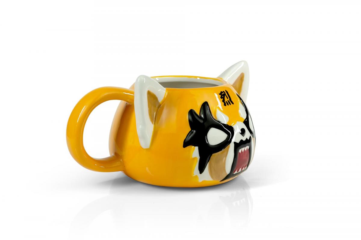 Aggretsuko Angry Face Ceramic Figural Mug - Eventeny