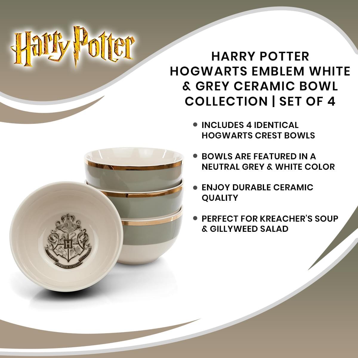 Harry Potter Hogwarts Ceramic Side Bowls | Set of 4 - Eventeny
