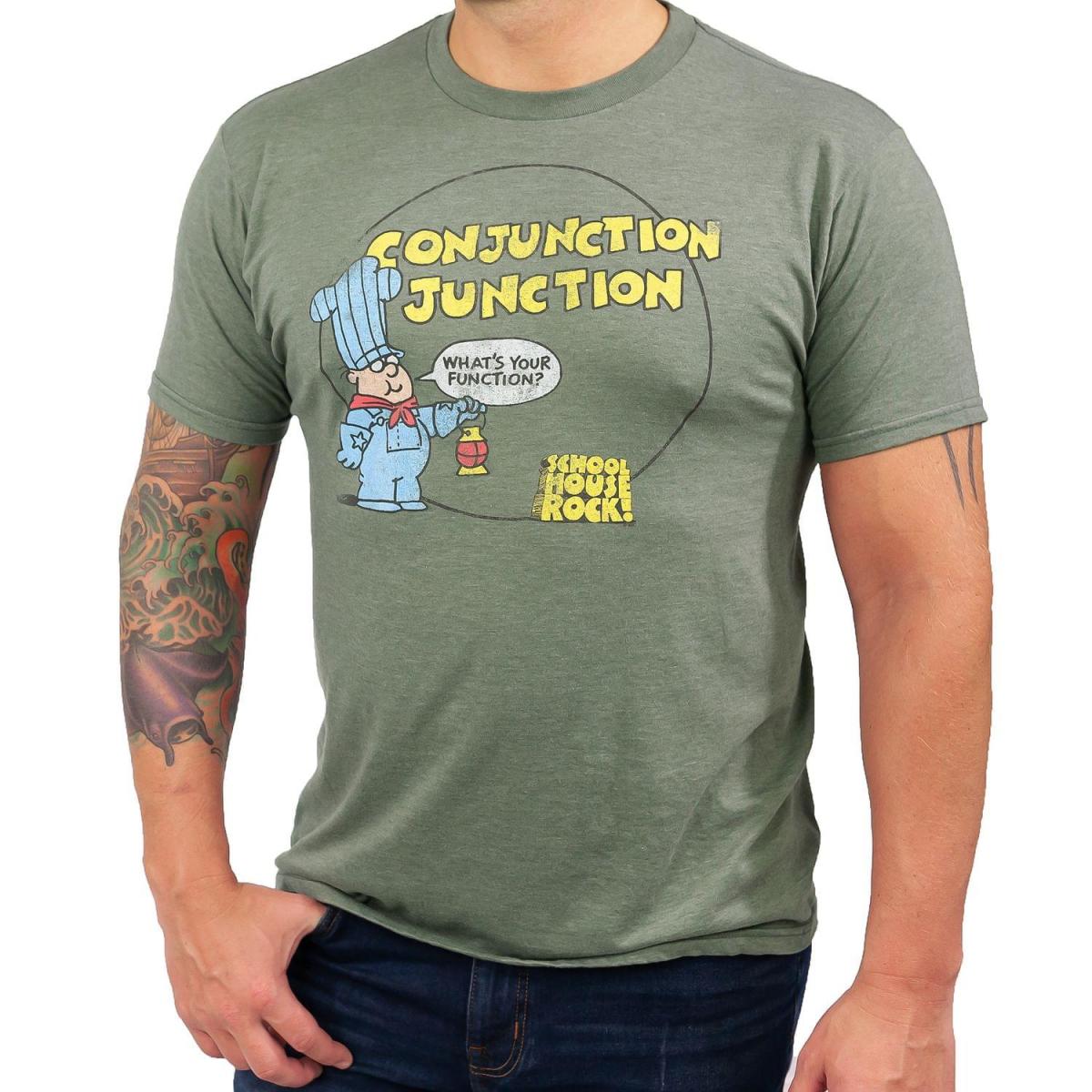 Schoolhouse Rock! Conjunction Junction Men's T-Shirt - L - Eventeny