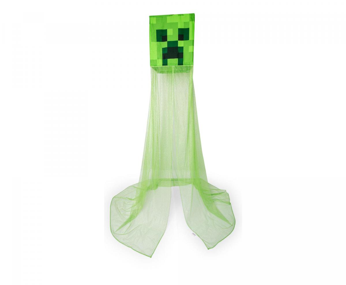 Minecraft Green Creeper Ceiling Hanging Kids Bedroom Canopy - Eventeny