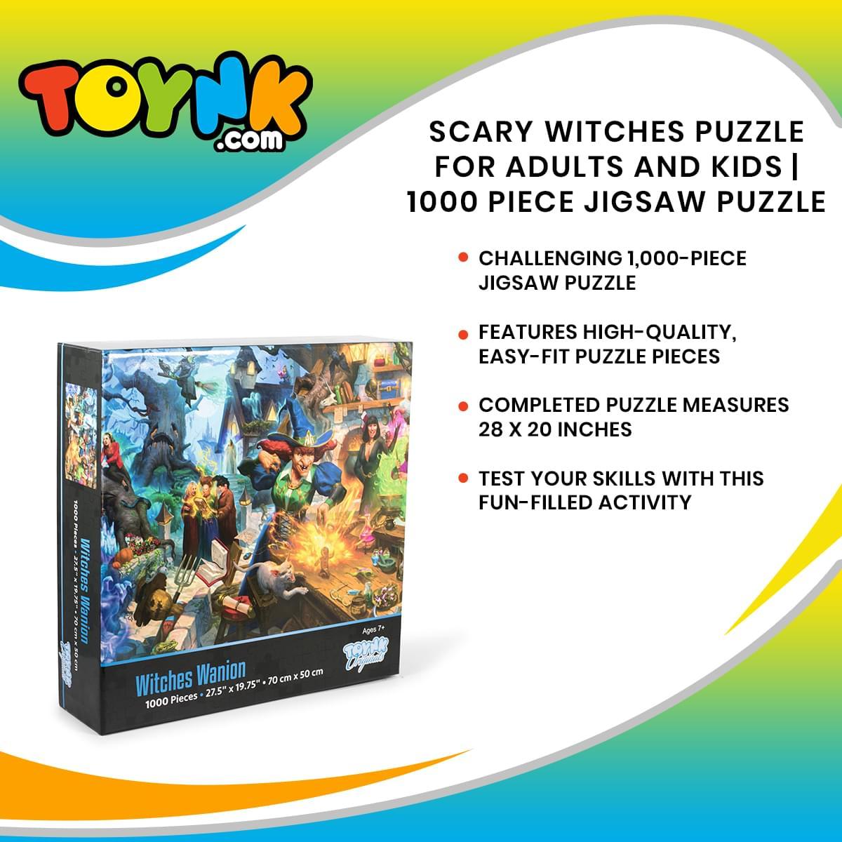 Witches Wanion Mystical Puzzle For Adults And Kids | 1000 Piece Jigsaw ...