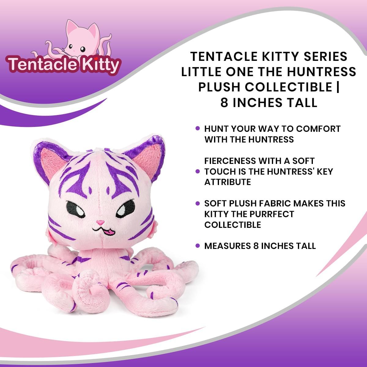 Tentacle Kitty Little Ones 8" Plush: The Huntress - Eventeny