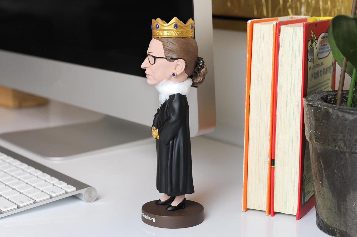 Notorious RBG 8 Inch Resin Royal Bobbles Bobblehead - Eventeny