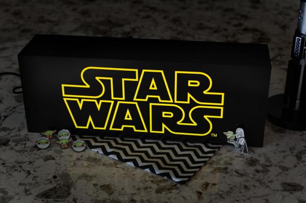 Star Wars Official Logo USB/Electric Light Box - Eventeny