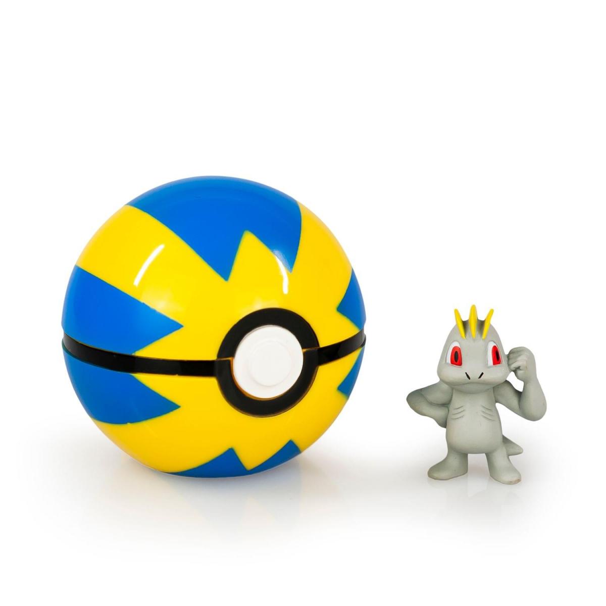 Pokémon Clip and Carry Poké Ball - Machop w Quick Ball - Eventeny