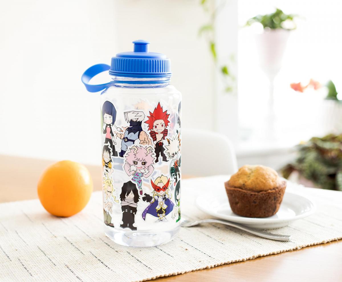 My Hero Academia Chibi Characters Water Bottle - Eventeny