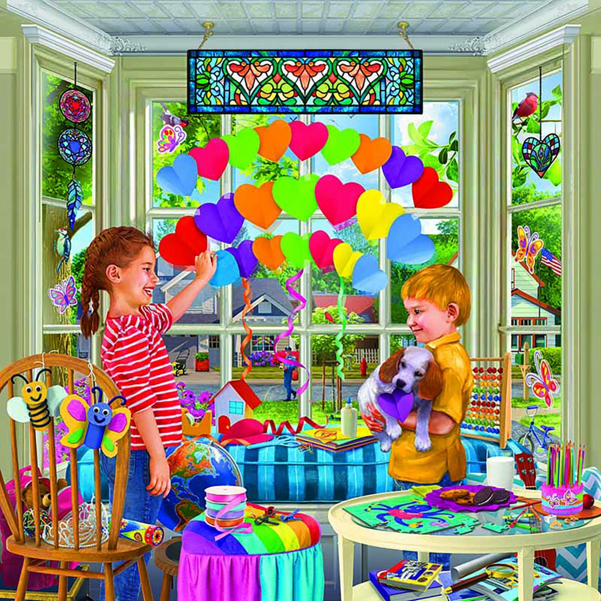 Hearts of Hope 500 Piece Jigsaw Puzzle - Eventeny