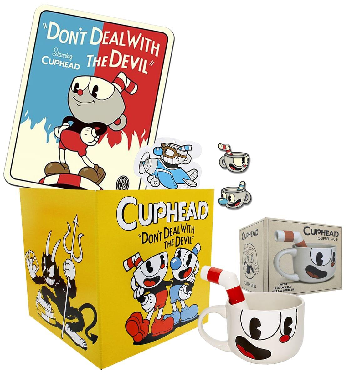 Cuphead Themed Gift Box Bundle With Throw Blanket - Eventeny