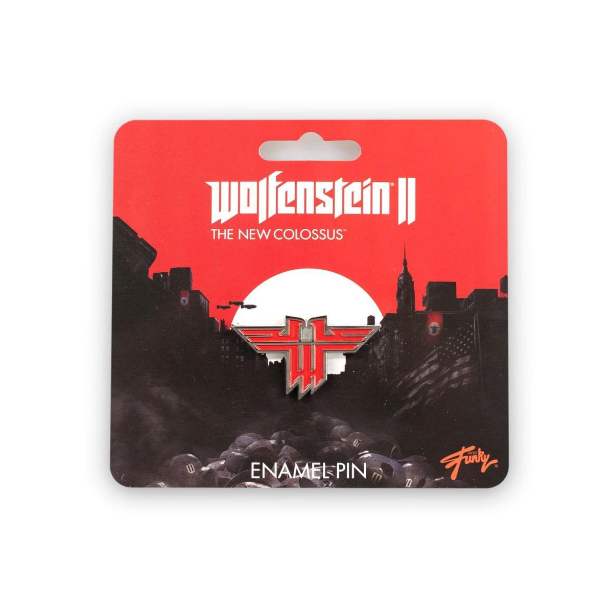 Wolfenstein: The New Colossus Logo Enamel Collector Pin - Eventeny