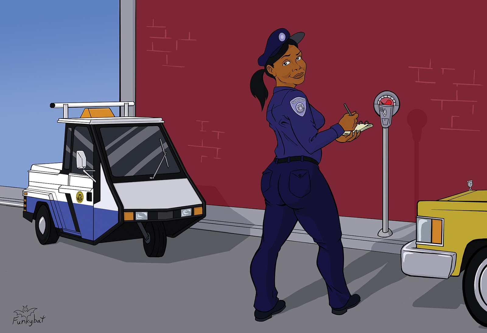Working Girls Pinup Lovely Rita Meter Maid Eventeny
