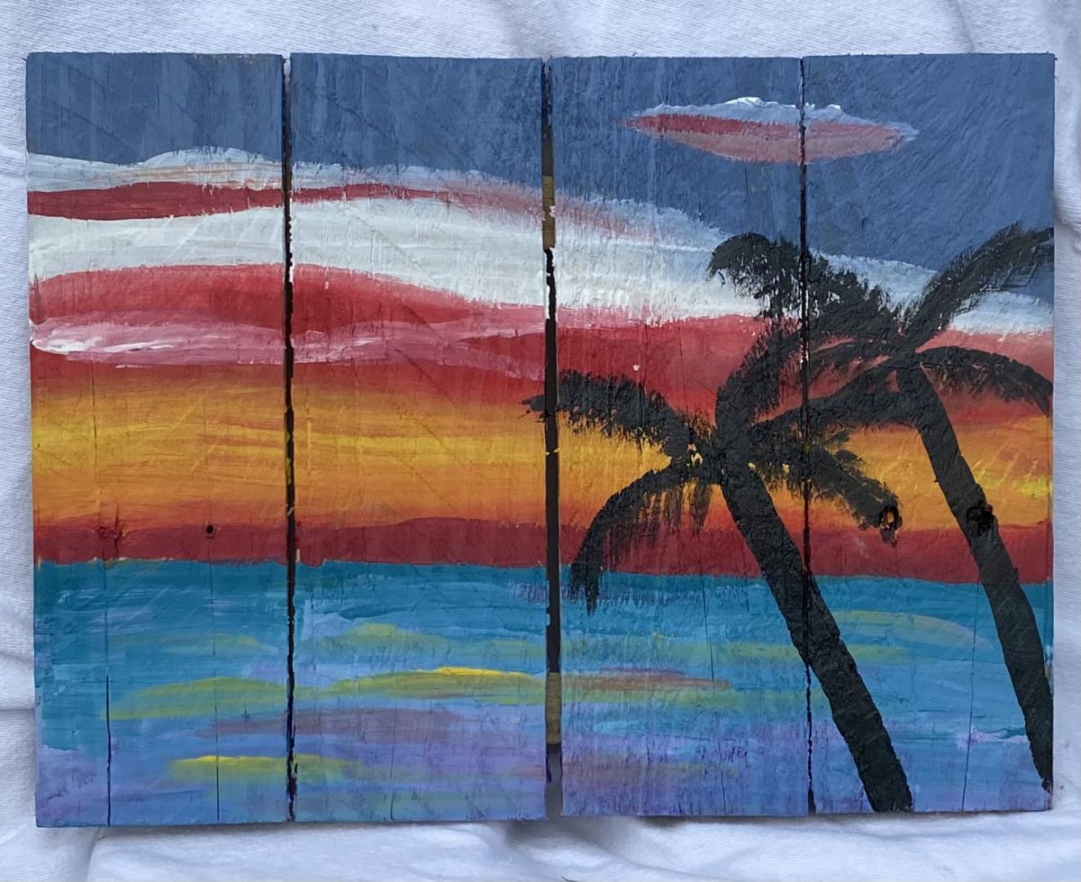 Beach setting the palm trees - Eventeny