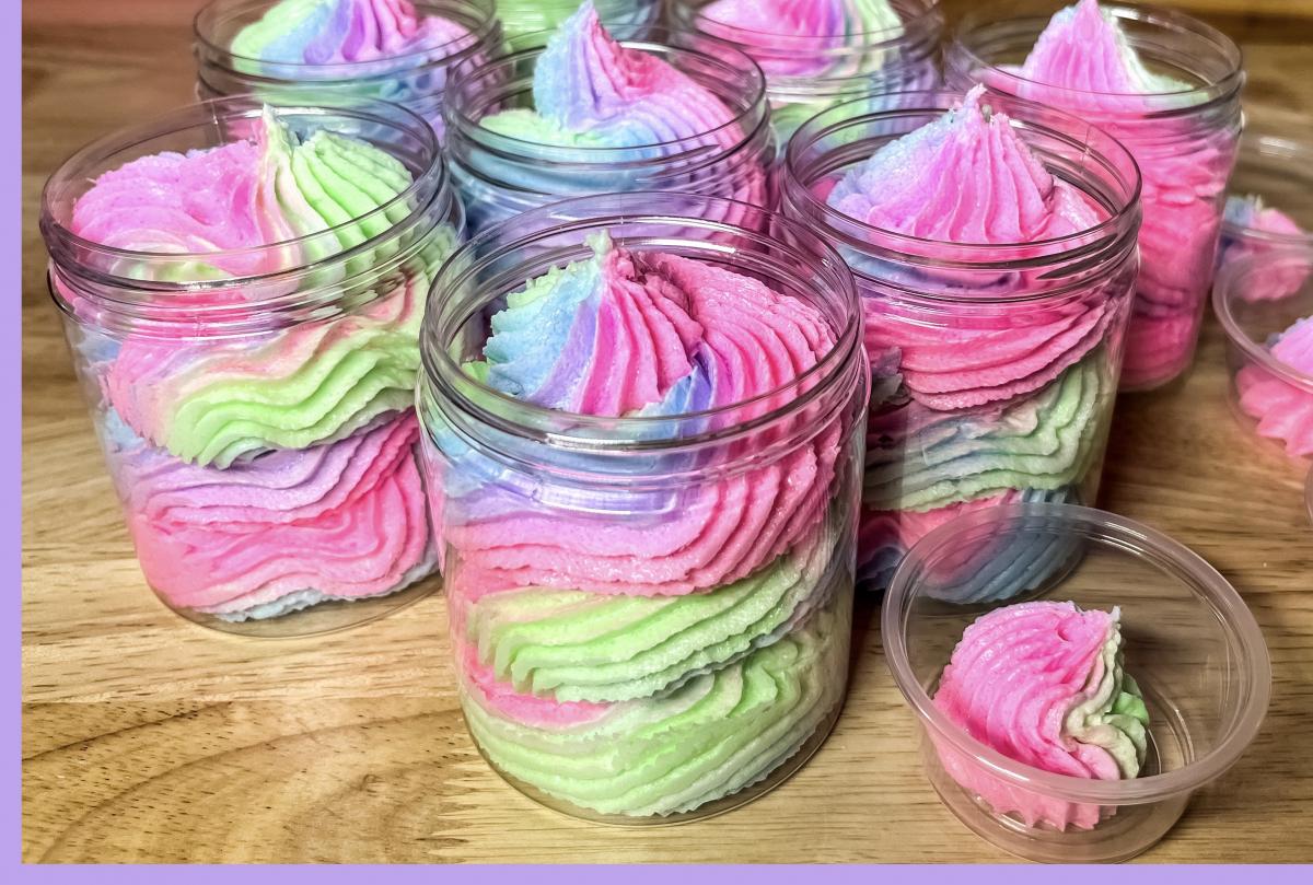 Fruit Loop Whipped Soap Sugar Scrub - Eventeny