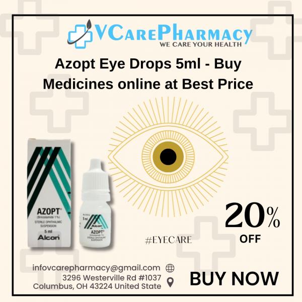 Azopt Eye Drops - Columbus - Ot - India - Azopt - Eventeny