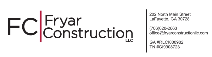 Fryar Construction LLC - Lafayette - Georgia - United States - Michael ...