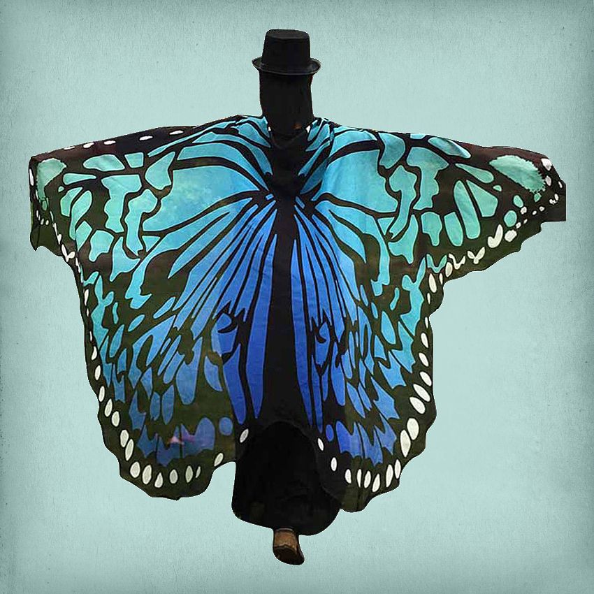 Summer Blue Butterfly Fairy Wings - WNG-BLU - Eventeny