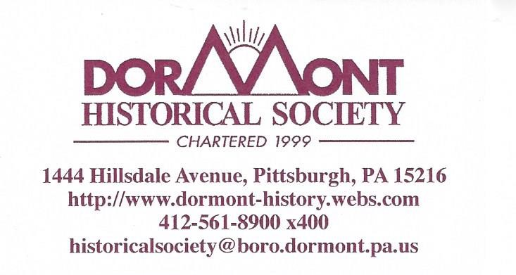 DORMONT HISTROICAL SOCIETY - Pittsburgh - Pennsylvania - United States ...
